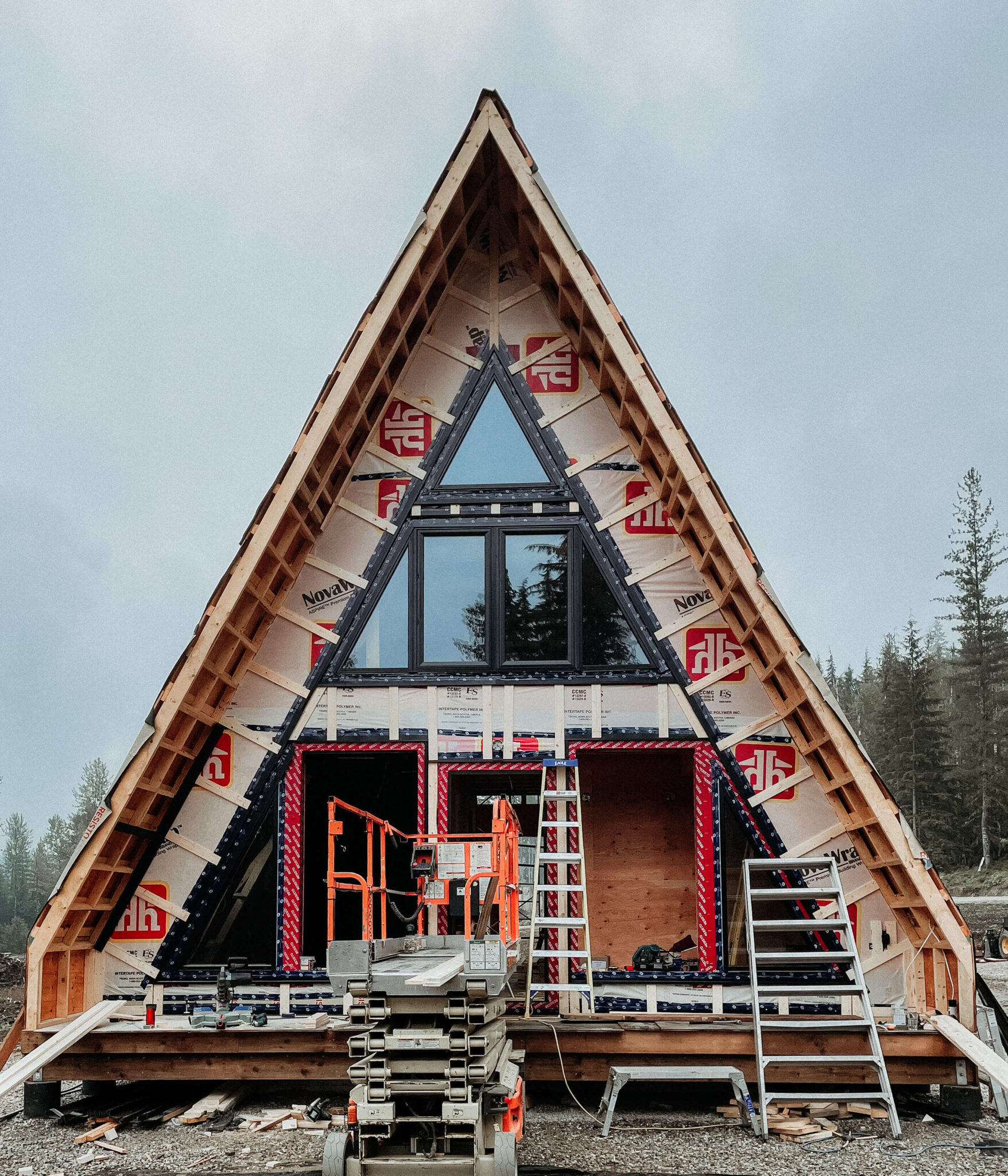 A-frame Exterior Paint Colors - Brittany Dawn Lifestyle
